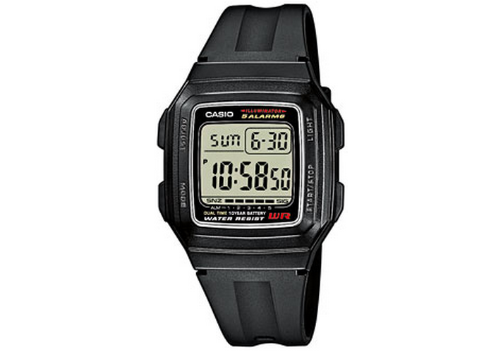 Casio Collection :: Digital - электронные часы :: CASIO F-201WA-1AEF - купить часы в Киеве в ...