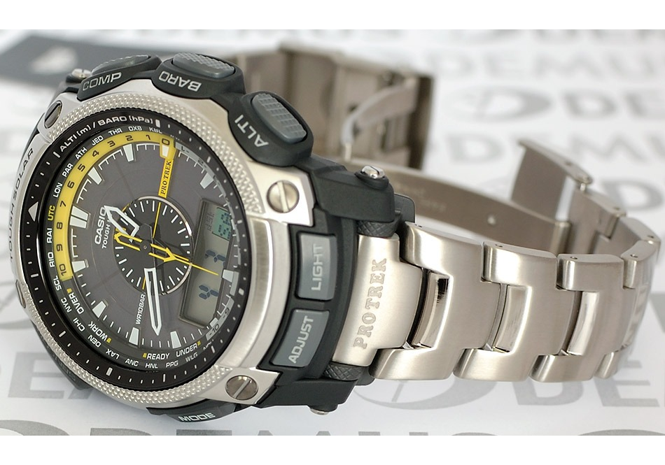 Casio ProTrek :: Casio Pro Trek PRW-5000T-7ER - купить часы в Киеве в ...